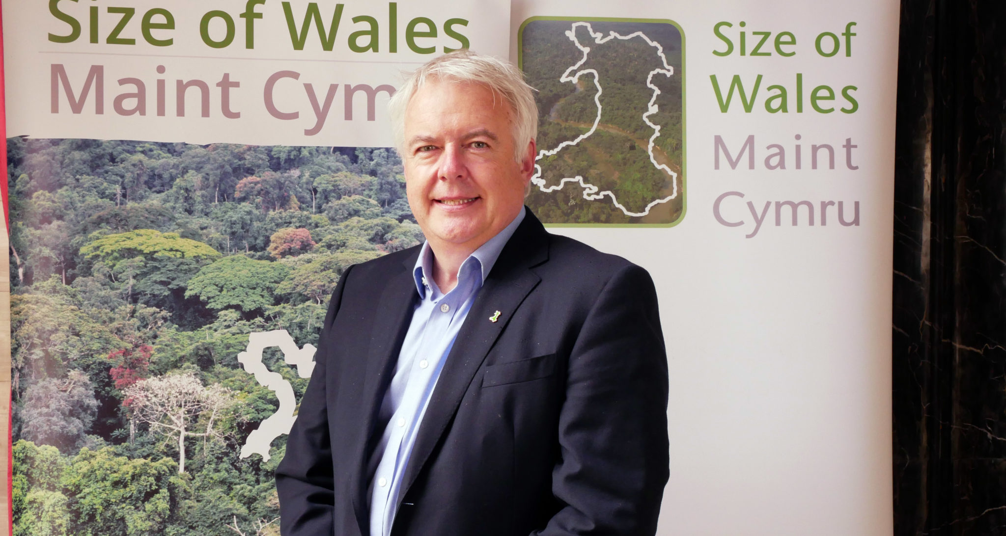 Carwyn Jones unveiled as new Chair of Trustees - Size of Wales